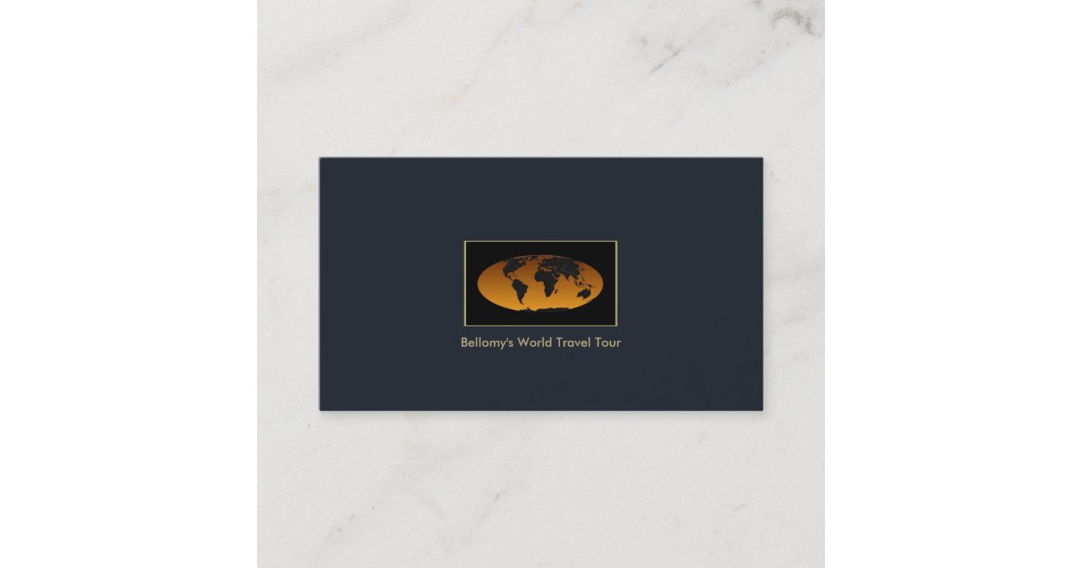 Geographic Business Card | Zazzle