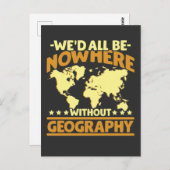 Geography World Map Geographic Planet Geographer Postcard | Zazzle