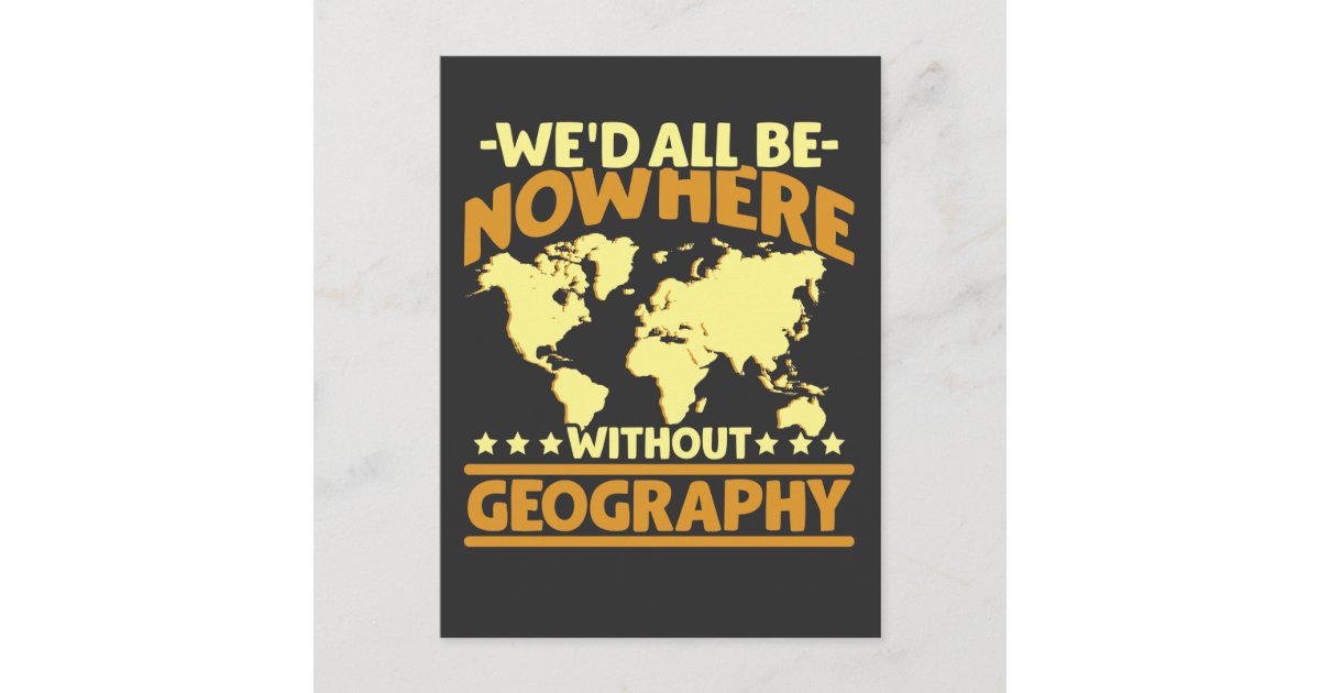 Geography World Map Geographic Planet Geographer Postcard | Zazzle