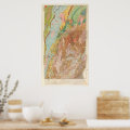 Geological Map of New Hampshire Poster | Zazzle