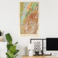 Geological Map of New Hampshire Poster | Zazzle