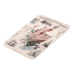 Geological Map of Scotland Magnet | Zazzle