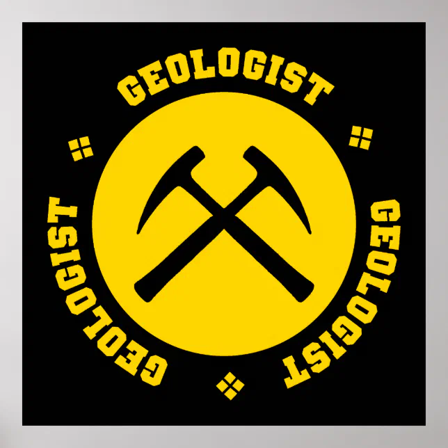 Geologist Poster | Zazzle
