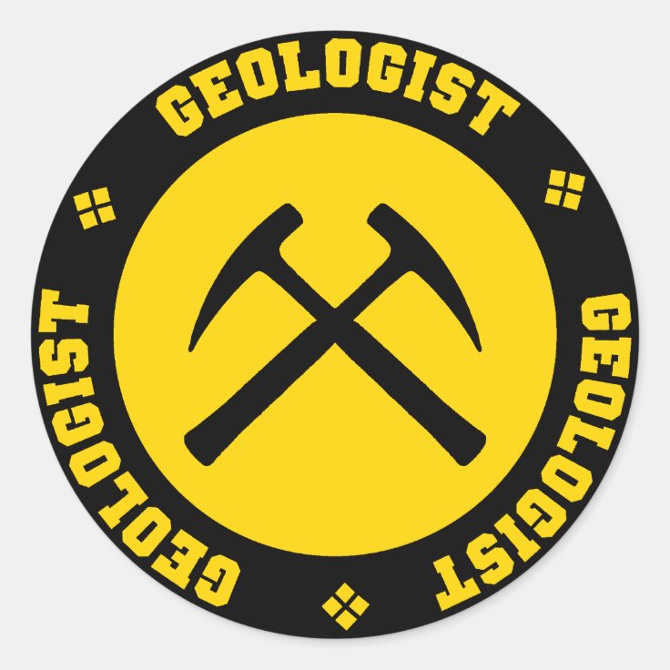 Geologist Sticker | Zazzle