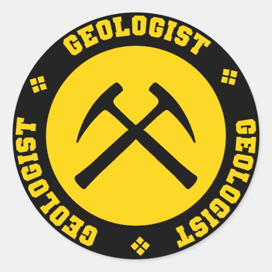 Geologist Sticker | Zazzle.com