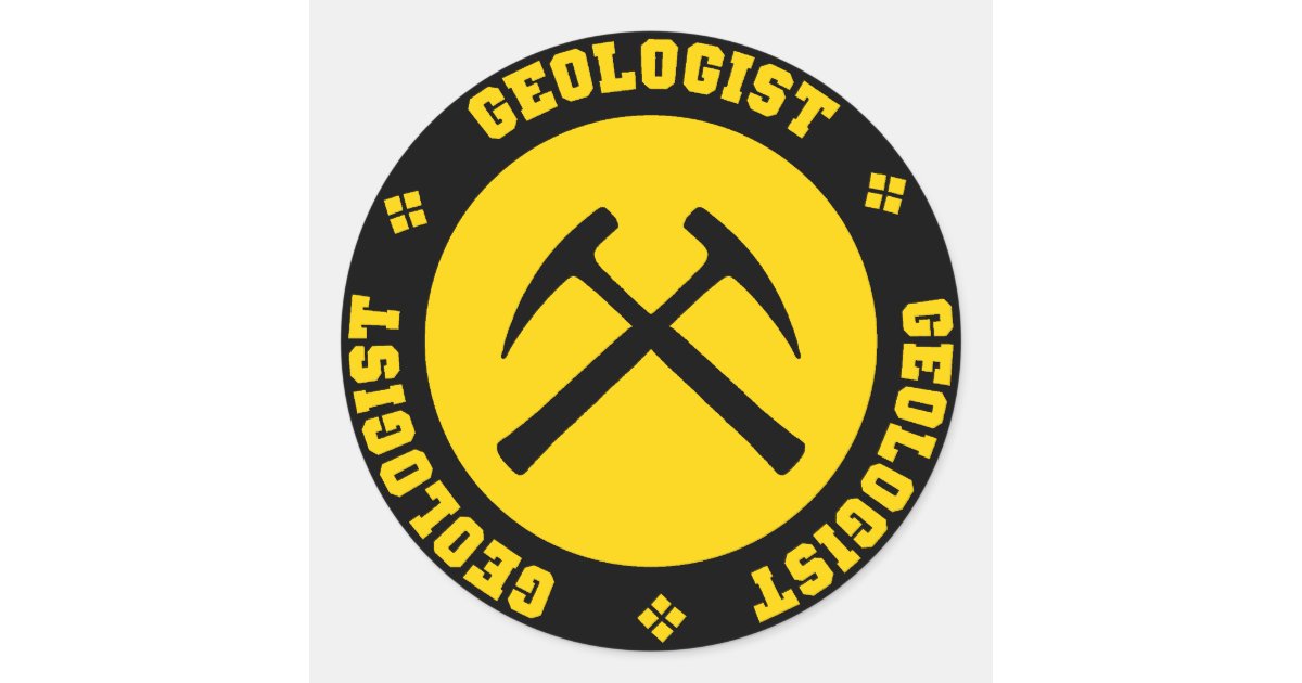 Geologist Sticker | Zazzle