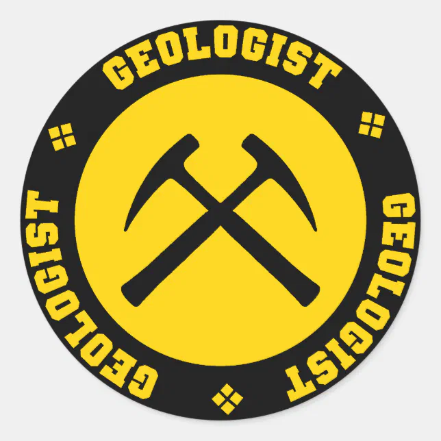 Geologist Sticker | Zazzle