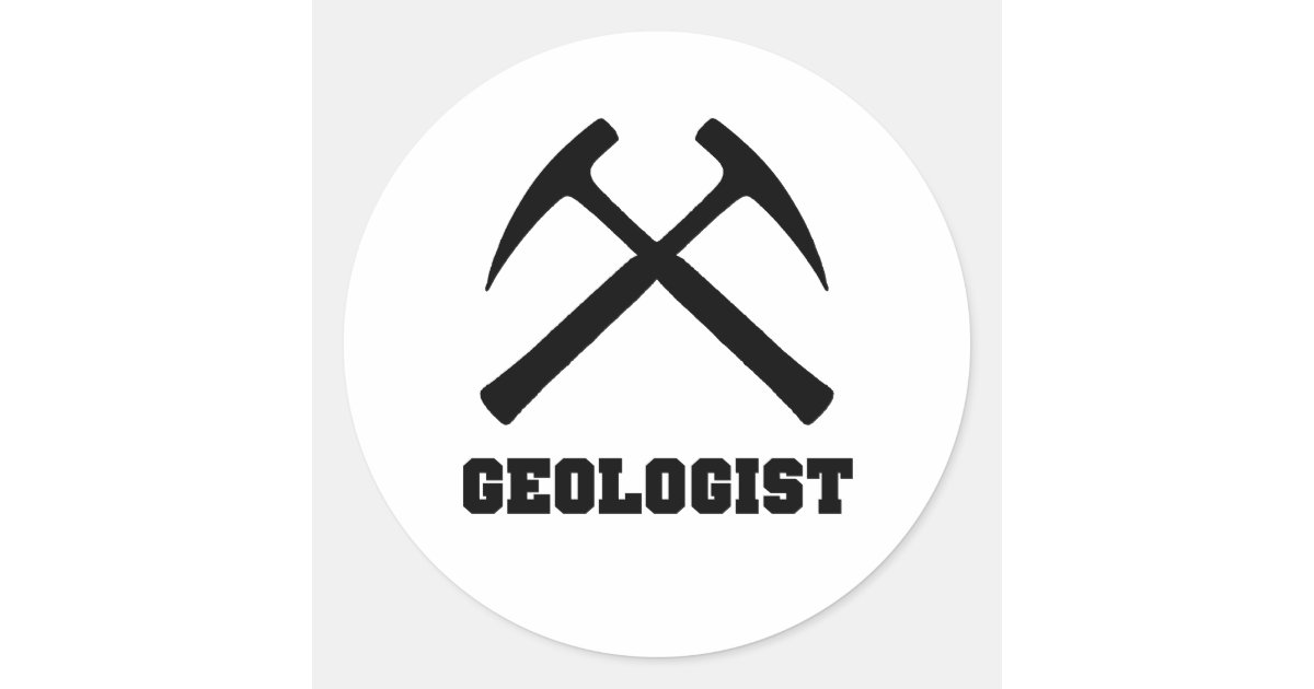 Geologist Sticker | Zazzle