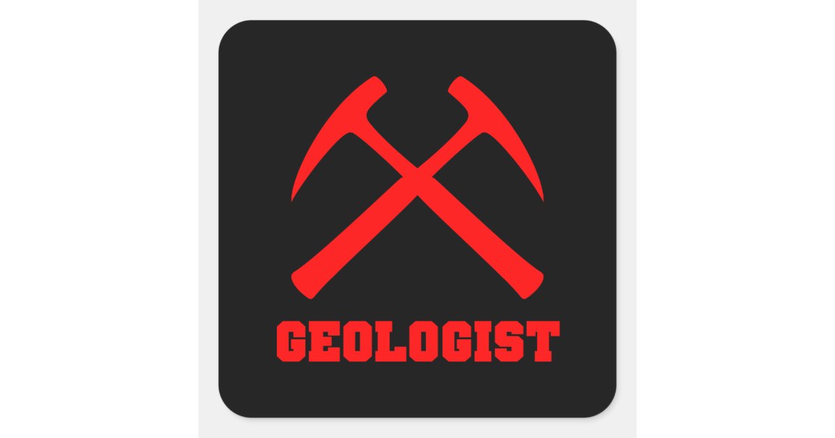 Geologist Sticker | Zazzle