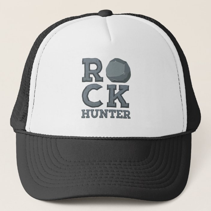 Geology Geologist Rock Hunter Trucker Hat | Zazzle.com