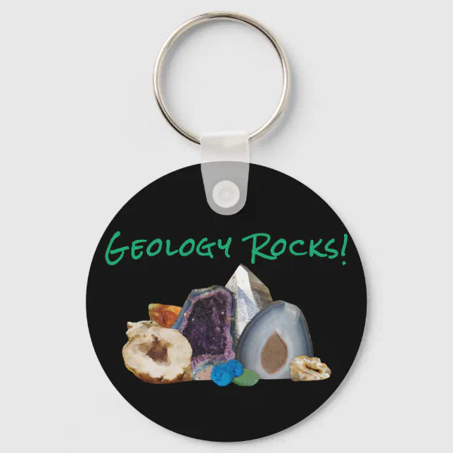 Geology Rocks! Key Chain | Zazzle