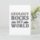 Geology Rocks My World Thank You Card | Zazzle
