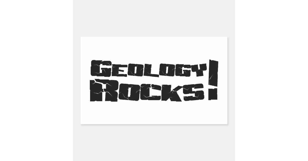 Geology Rocks Sticker | Zazzle