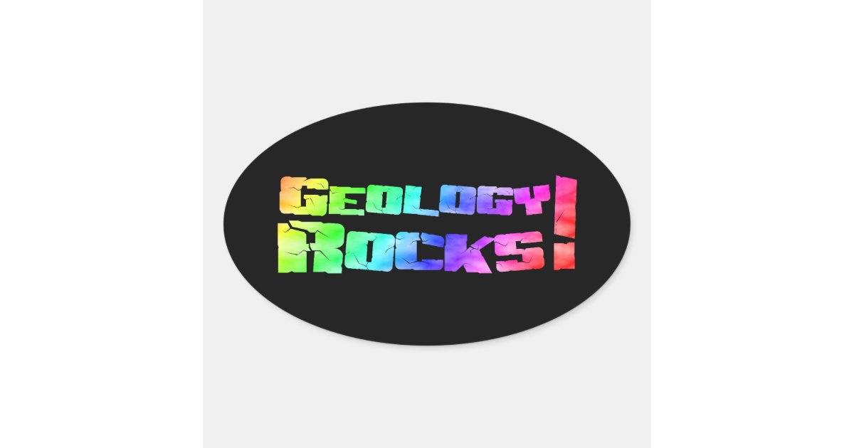 Geology Rocks! Sticker | Zazzle
