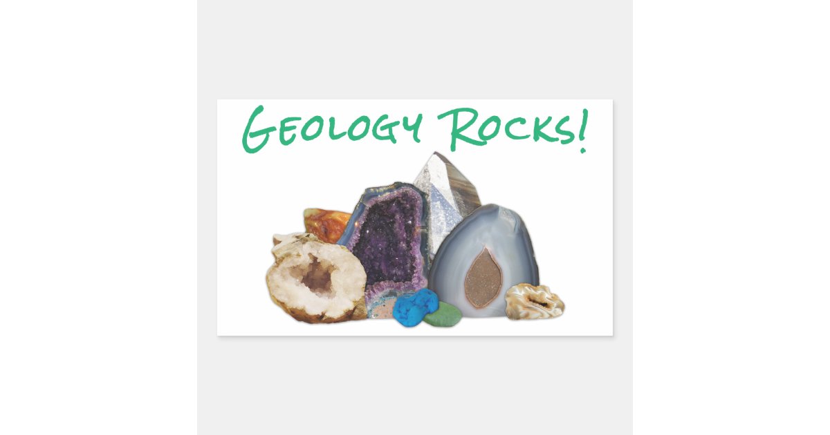 Geology Rocks! Stickers | Zazzle