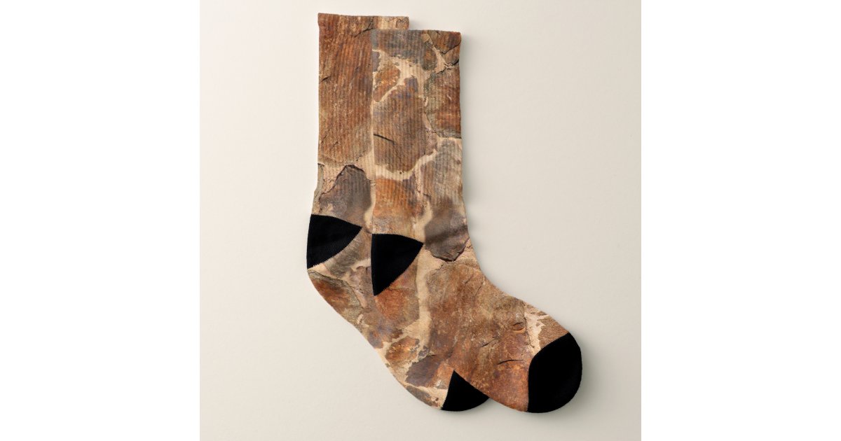 Geology Stone Wall Structure Socks | Zazzle.com