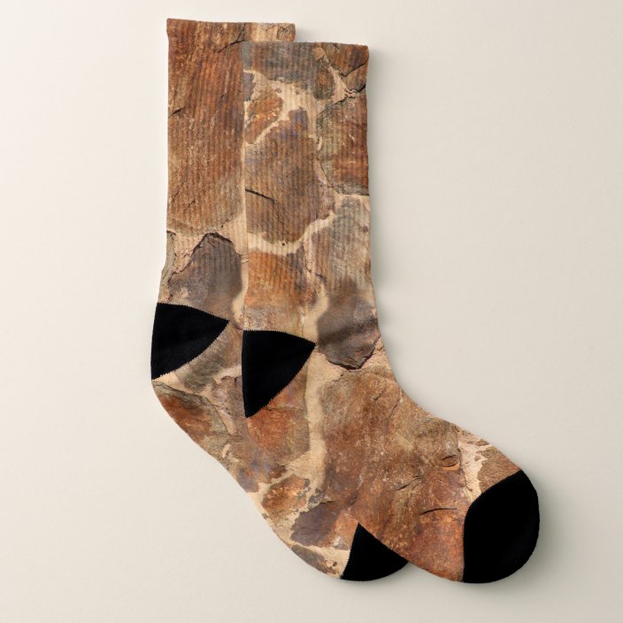 Geology Stone Wall Structure Socks | Zazzle.com