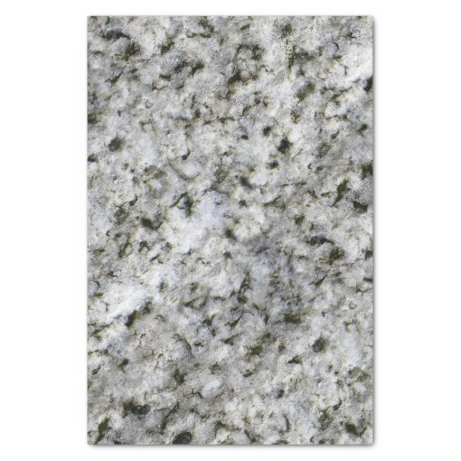 Geology White Granite Rock texture Tissue Paper | Zazzle