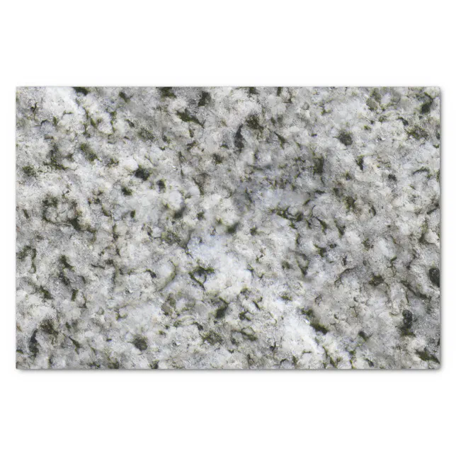 Geology White Granite Rock texture Tissue Paper | Zazzle