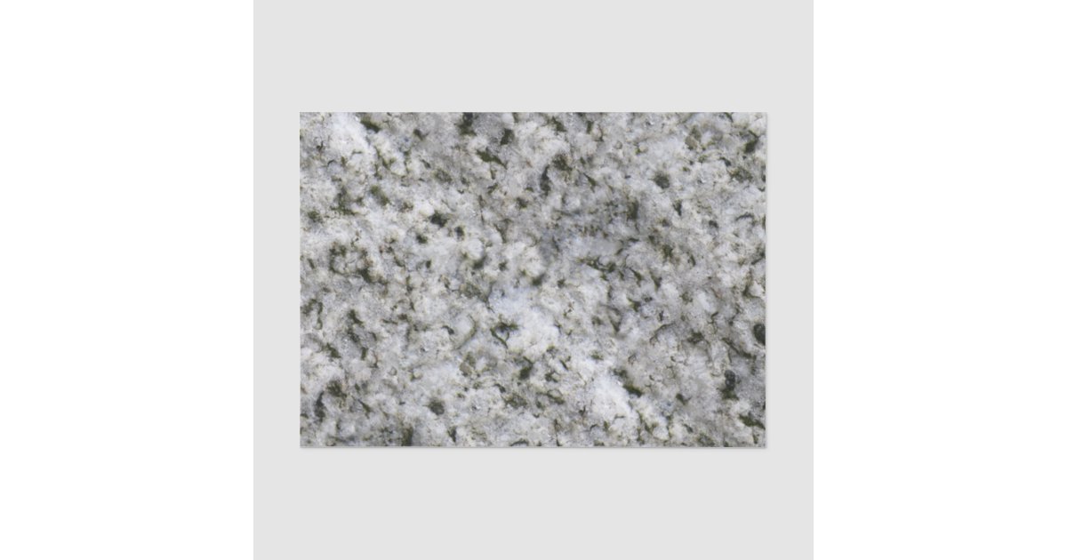Geology White Granite Rock texture Tissue Paper | Zazzle