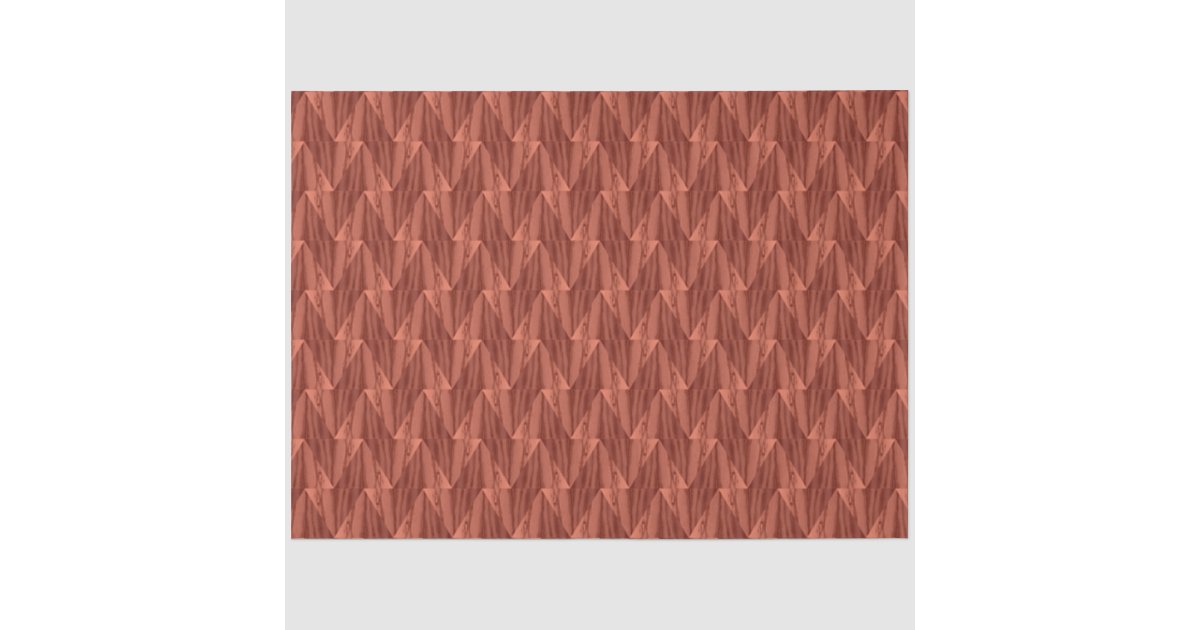 Geometric Cedar Tissue Paper | Zazzle
