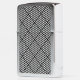 Geometric checked texture zippo lighter | Zazzle
