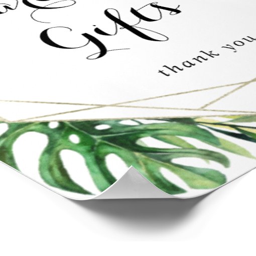 Geometric Destination Cards and Gifts Sign | Zazzle