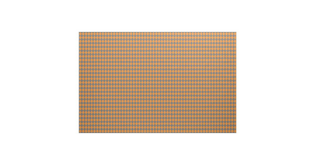 Geometric Diamond Pattern Fabric | Zazzle