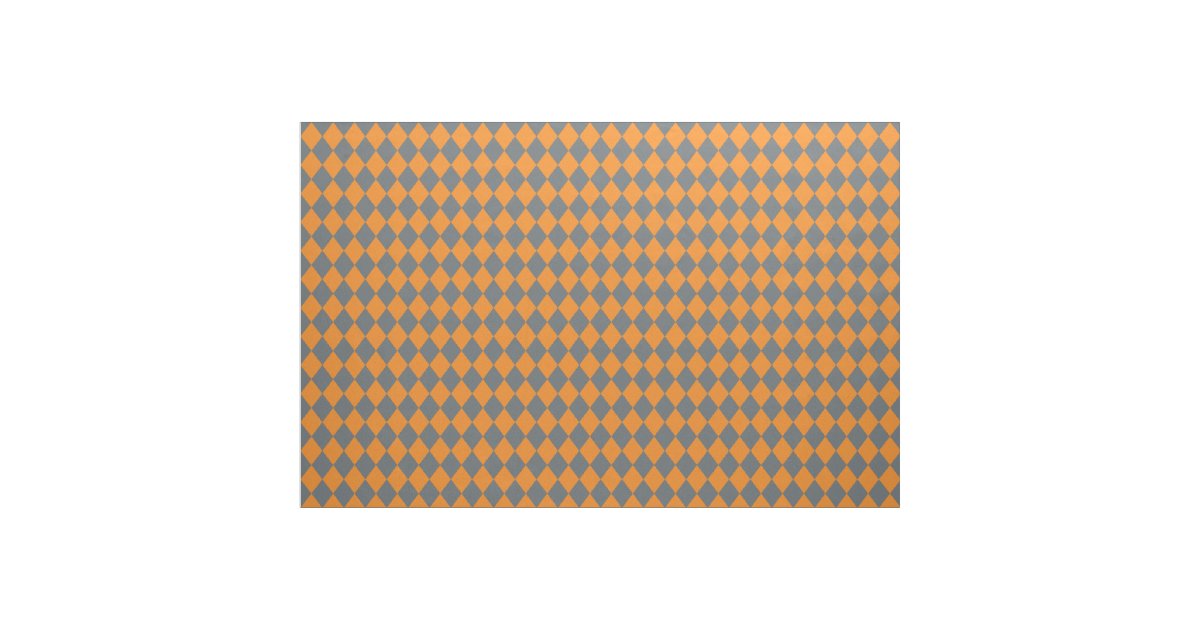 Geometric Diamond Pattern Fabric | Zazzle