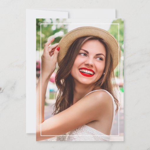 geometric frame blush pink floral graduation party invitation | Zazzle