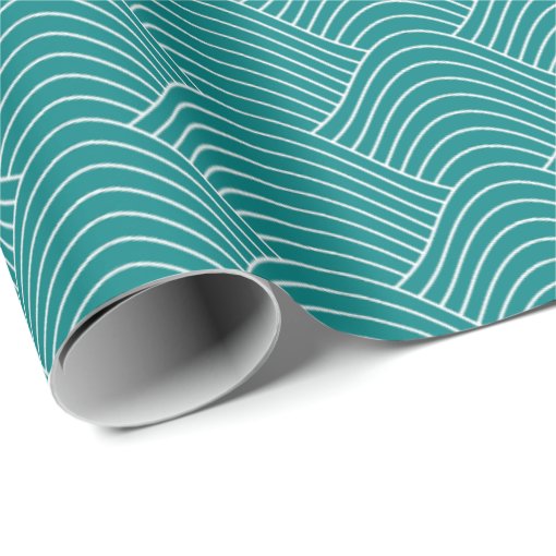 Geometric modern pattern wrapping paper | Zazzle