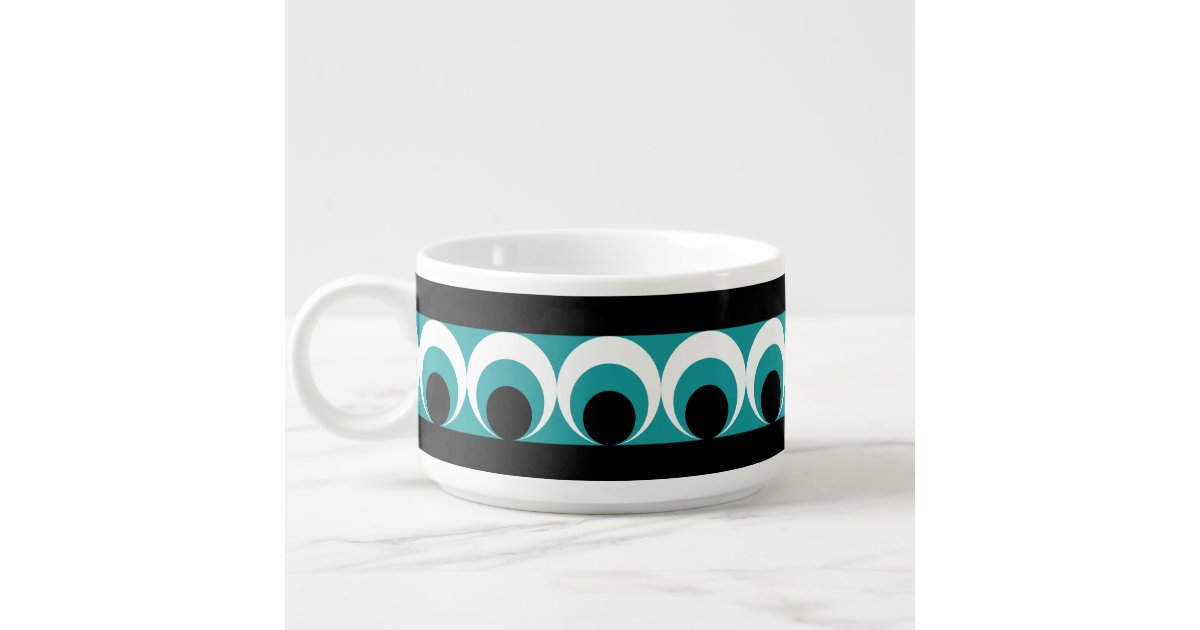 Geometric pattern bowl | Zazzle