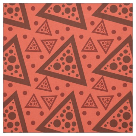 Triangles pattern fabric | Zazzle