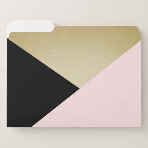 Geometric Pattern Modern File Folder | Zazzle