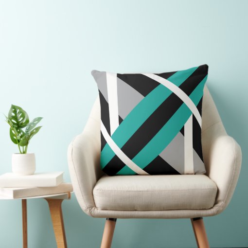 Geometric Pattern Pillow | Zazzle
