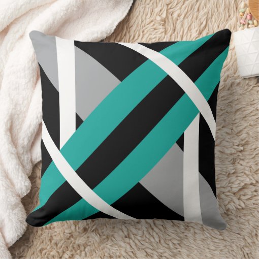Geometric Pattern Pillow | Zazzle