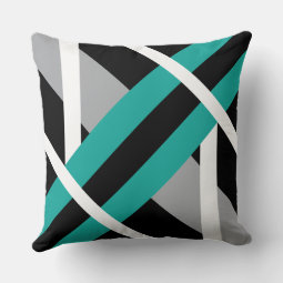Geometric Pattern Pillow | Zazzle