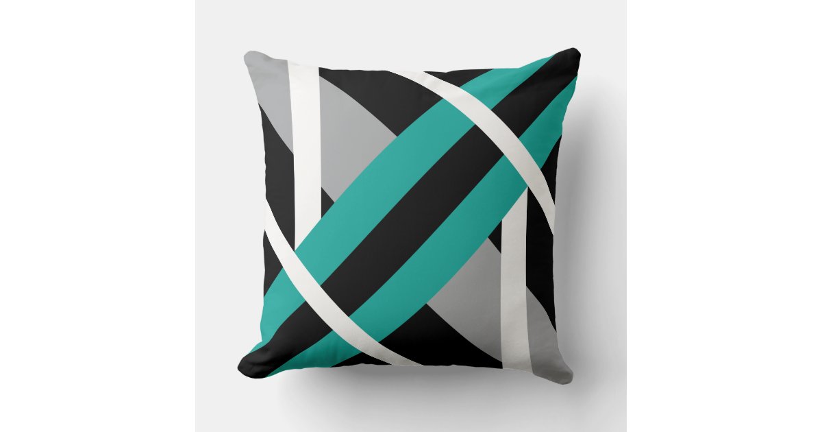 Geometric Pattern Pillow | Zazzle