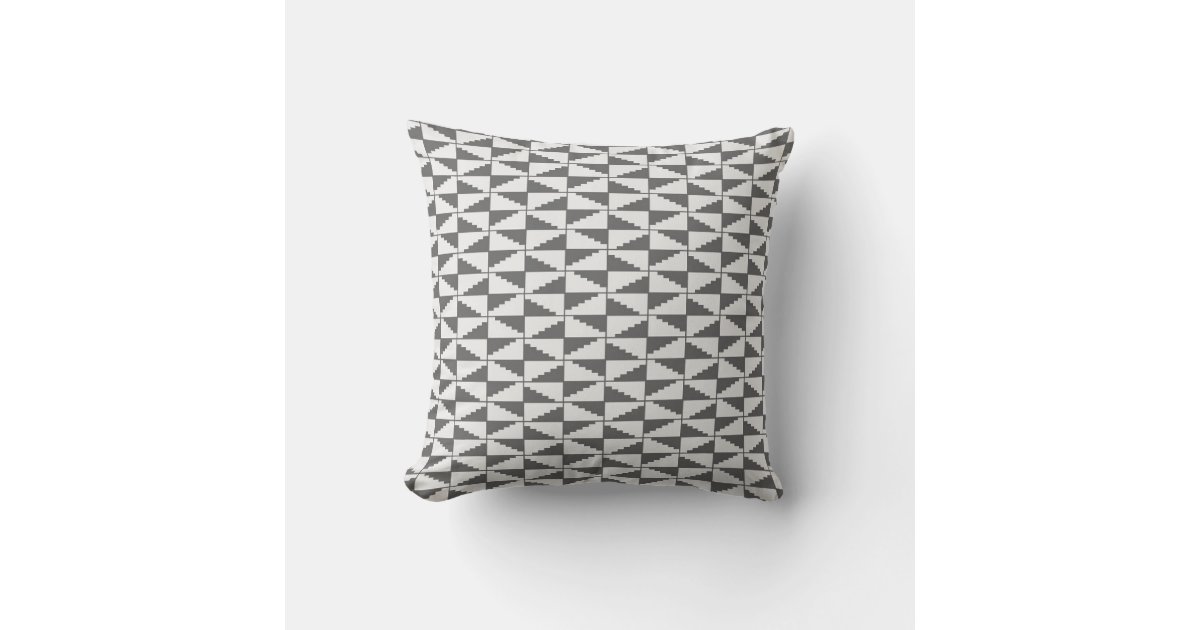 Geometric Pattern Pillow | Zazzle