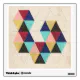 Geometric Pattern Play III Wall Sticker | Zazzle