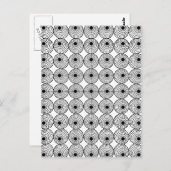 Geometric Pattern Postcard | Zazzle