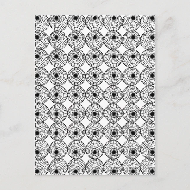 Geometric Pattern Postcard | Zazzle