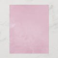 Geometric Pink Spring Cherry Blossom Wedding Flyer | Zazzle