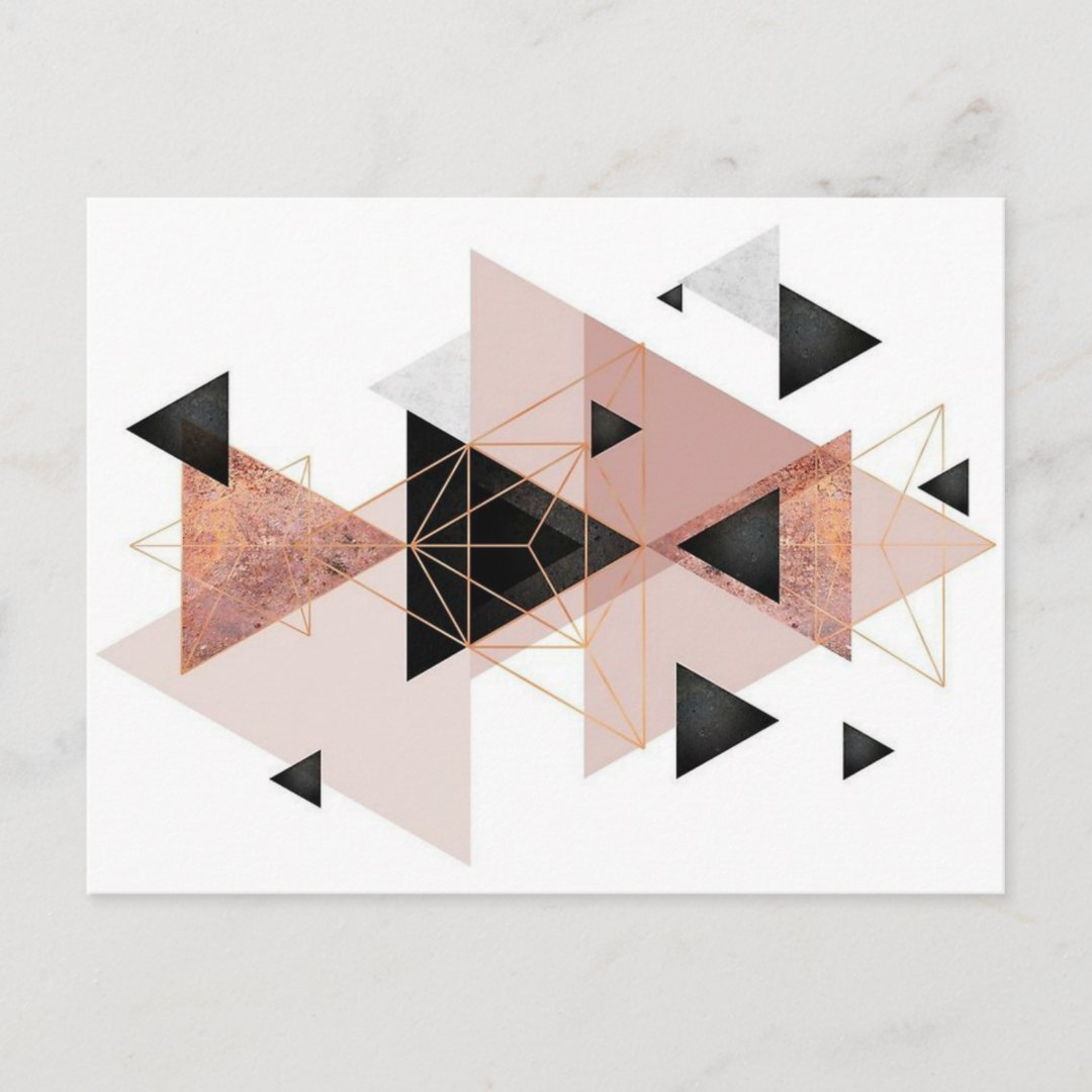 Geometric | Postcard | Zazzle