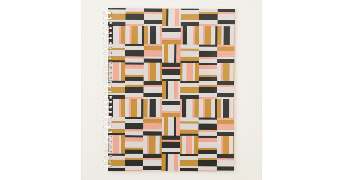 Geometric Shape Pattern Planner | Zazzle