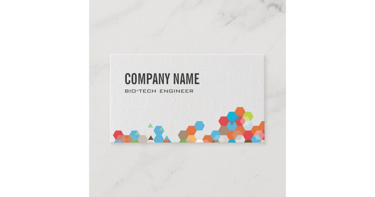 Geometric Shapes | Canvas Background Business Card | Zazzle