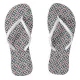Geometric Star Pattern Flip Flops | Zazzle