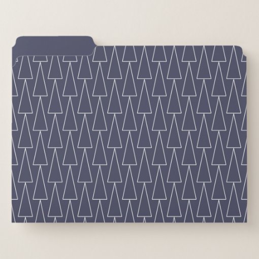 Geometric Triangle Pattern Teal Blue Purple File Folder | Zazzle
