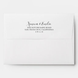 Geometric Tropical Spanish Wedding Invitation Envelope | Zazzle