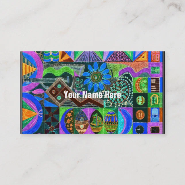 Geometry Business Card | Zazzle
